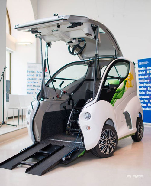 Elbee รถยนต์จิ๋วสำหรับผู้ใช้วีลแชร์